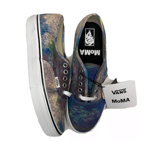 Vans | Shoes | Vans X Moma Water Lilies Claude Monet Sz 15 | Poshmark